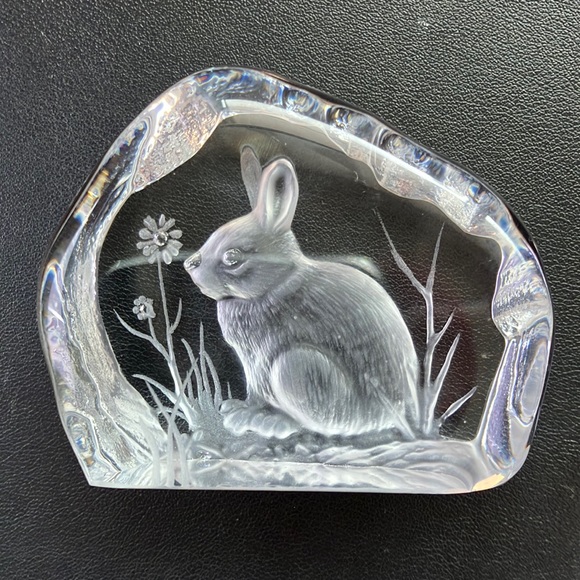 Capredoni for Dartington Crystal | Art | Capredoni Crystal Rabbit ...
